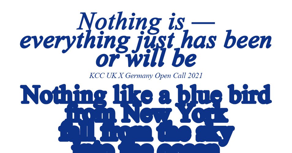 2021 KCC UK X Germany Open Call | KCCUK